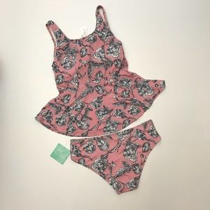 Moontide | Swim | Moontide Sia Australia Flutter Tankini Set Floral ...
